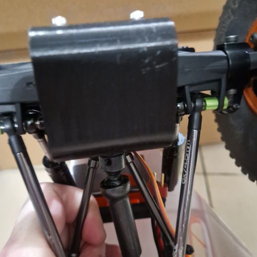 🌉 Axial bridge protection AX10 - axle protection・ STL File for 3D ...