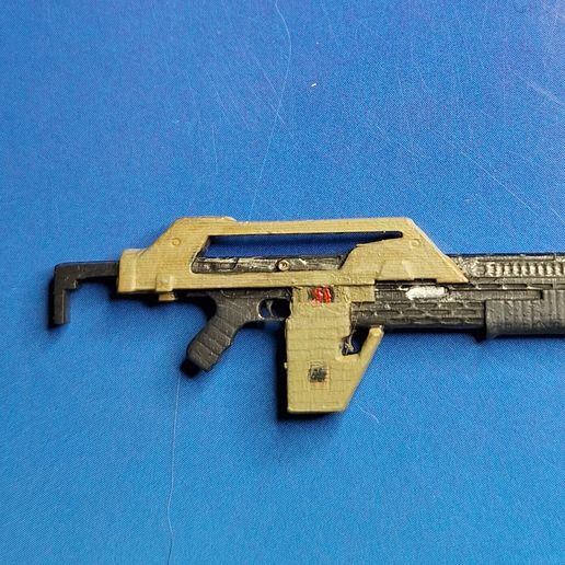 👾 M41A Aliens pulse rifle・ STL File for 3D printing・Cults