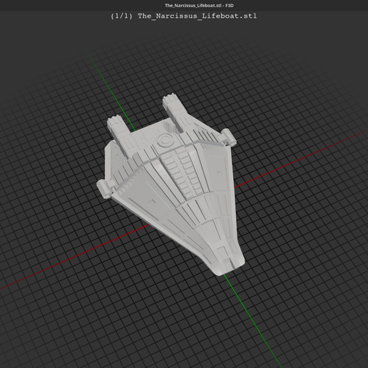 👽 The USCSS Nostromo・ 3D File for 3D printing・Cults