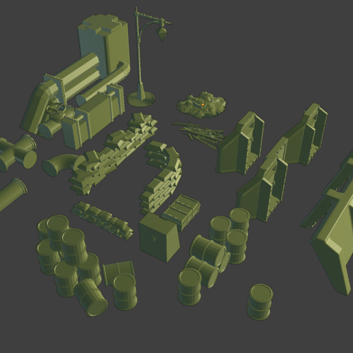 🎲 Kit for tabletop map・ 3D File for 3D printing・Cults