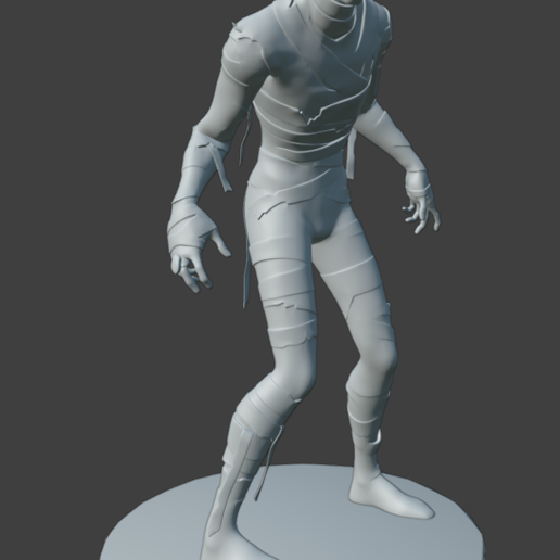👻 The Mummy (Universal Classic Monsters) 3D Printable STL with Base ...