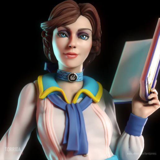 👧 Elizabeth Bioshock・ 3D File for ・Cults