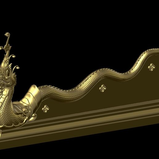🐉 Thai Naga Wall Base | Dragon Sculpture for 3D Printing)・ 3D File for ...