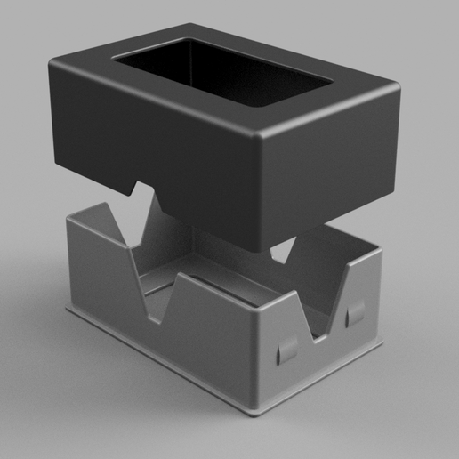 STL file Playing Card Protective Case (40mm) 🃏 ・3D printable model to ...