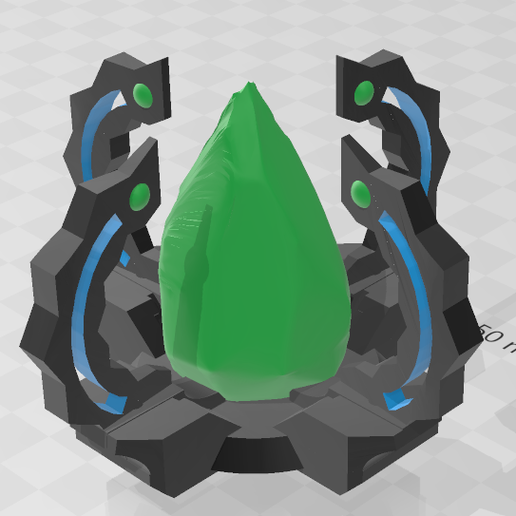 🔮 Necron Power Node crystal scatter terrain - WH40k・Free STL File for ...