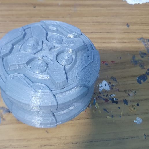 STL file Honkai impact 3rd Senadina Yo-Yo Drive Core Red Star Thunderbolt 3d print 3d model 🥉 ...