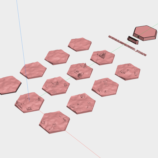 🦸 Battletechnology Hex base set with labeling system and base toppers ...