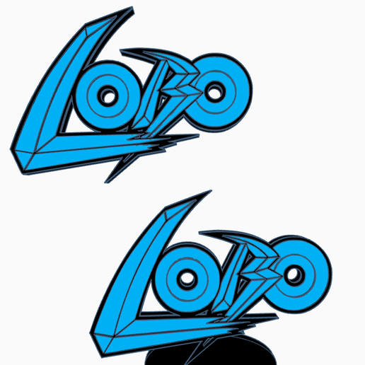 рџ ѕ 2x Lobo Logo Display By Maniacmancave3dгѓ Stl Datei Fгјr 3d Druckгѓ Cults
