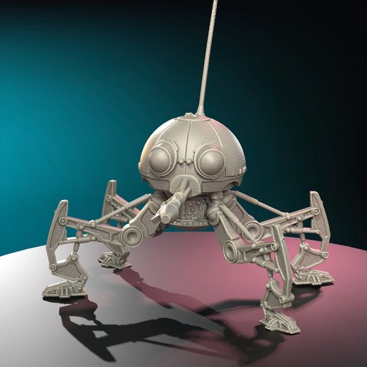 🕷️ DSD1 Dwarf Spider droids・ STL File for 3D printing・Cults