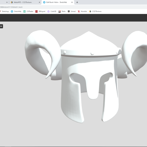 🪖 Horned Helmet・ STL File for ・Cults