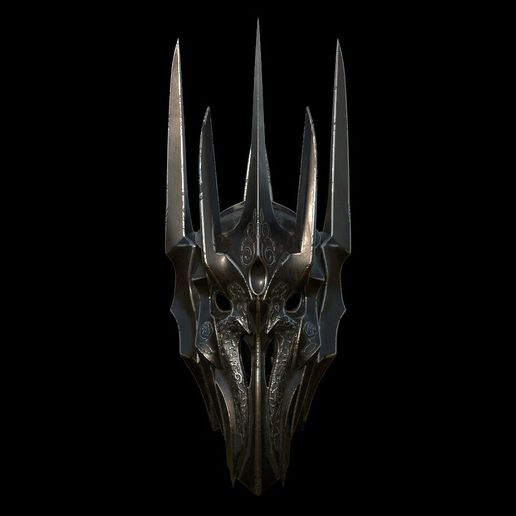 🪖 Sauron Helmet lord of the rings 3D DIGITAL DOWNLOAD FILE・ 3D File for ...
