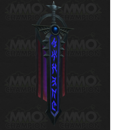 🗺️ WOW Midnight Blade Banner world of warcraft・ STL File for 3D ...