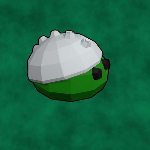 STL file Slime Warrior 3D Model - STL Low Poly for Role Playing Games 🎲 ...