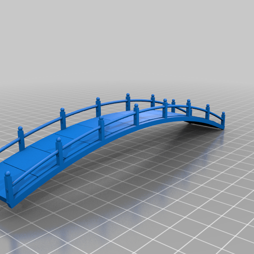 🌉 traditional bridge・Free STL File for 3D printing・Cults