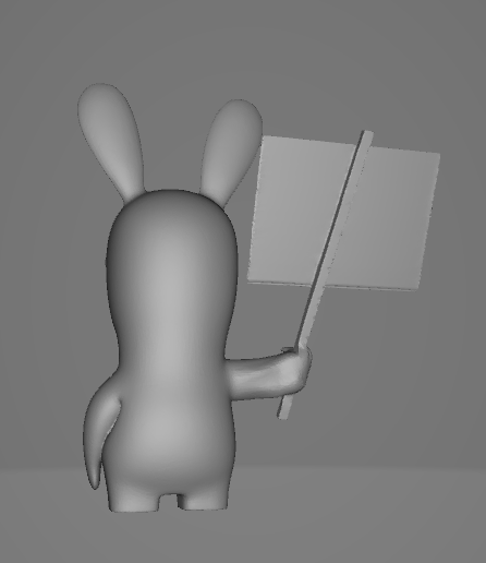 🐇 rayman rabbit・ STL File for 3D printing・Cults