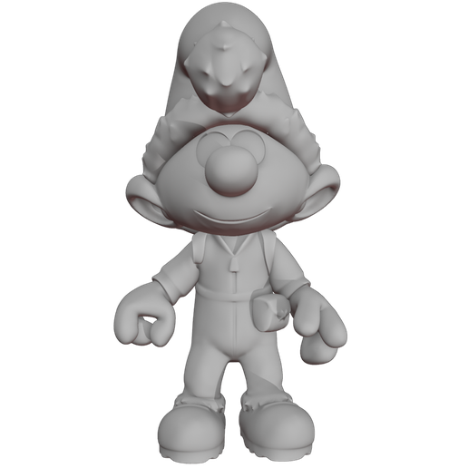 👦 THE SMURFS - Boy Snow Suit Smurf・ 3D File for ・Cults