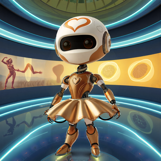 🩰 BalleRobot - Ballet Bot Figurine・Free STL File for 3D printing・Cults