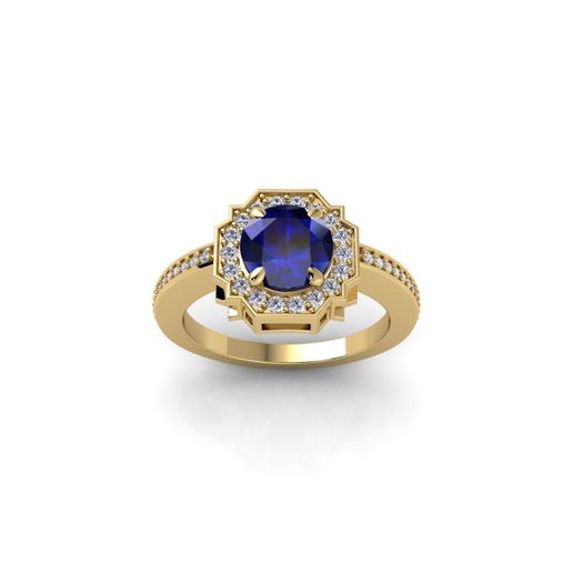 STL file Round Engagement Ring 3d Model 💍 ・Model to download and 3D ...