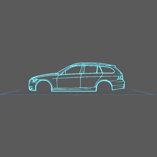 STL file BMW - E91 2009 👾 ・3D printing idea to download・Cults
