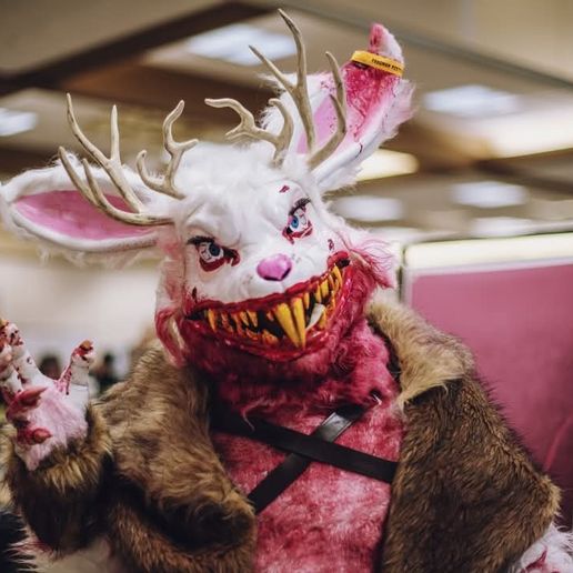 demonic easter bunny