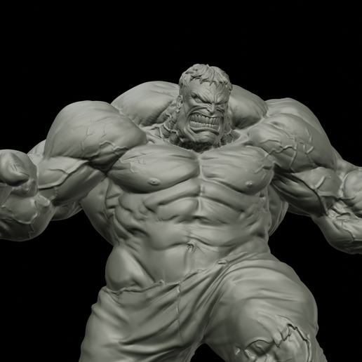 🦸‍♂️ Hulk・ 3D File for 3D printing・Cults