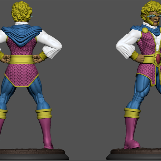 STL file Teen Titans Jericho Figure 🦸 ・3D printer design to download・Cults