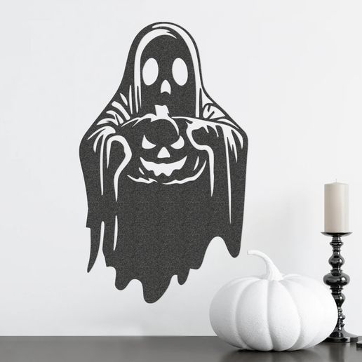 simple ghost drawing 3d
