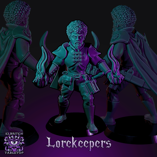 🧙 Lorekeepers・Бесплатный STL для 3D-печать・Cults