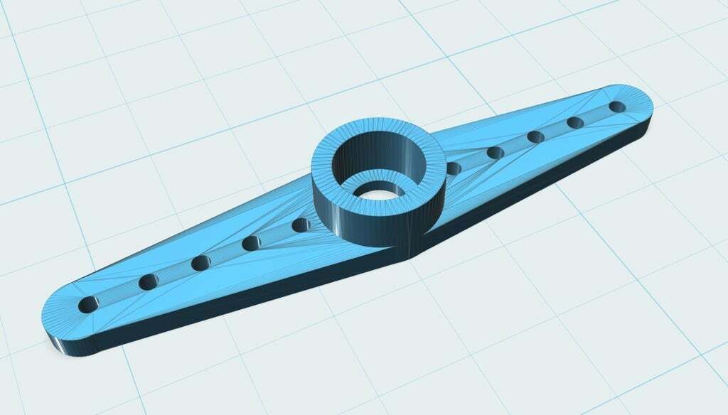 Télécharger fichier STL gratuit Double Servo Arm • Plan imprimable en ...