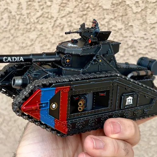 🪖 Michael Dorn Heavy Tank Conversion Kit・3D Print・Cults