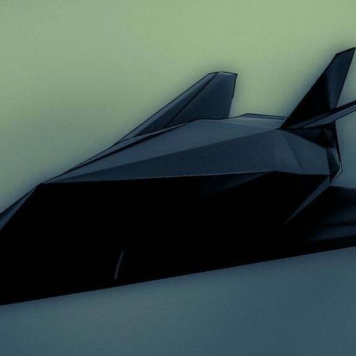 Free STL file F117 Nighthawk ️ ・3D printer design to download・Cults