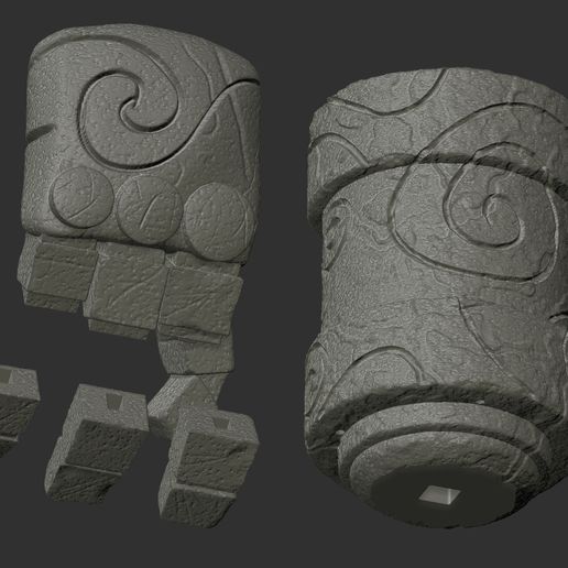 Hellboy Hand・ OBJ File for 3D printing・Cults