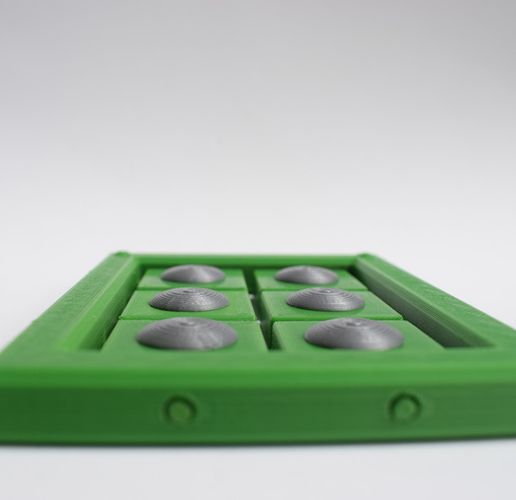 🧑‍🏫 Braille cell - letter learning kit・Free STL File for ・Cults