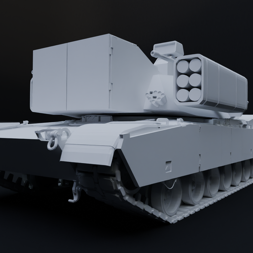 🐆 US M1 Abrams Liberty Air Defence SHORAD・ STL File for 3D printing・Cults