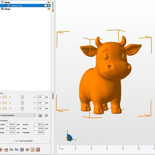 STL file Cute Cow toy 🐄 ・3D printable model to download・Cults