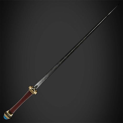 🐉 Dragon Ball Z-Sword for Cosplay・ STL File for 3D printing・Cults