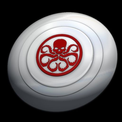 🛡️ hydra shield captain america 1/12・ STL File for 3D printing・Cults
