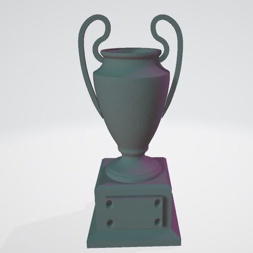 Download STL file trophy with mountable base • 3D print design ・ Cults