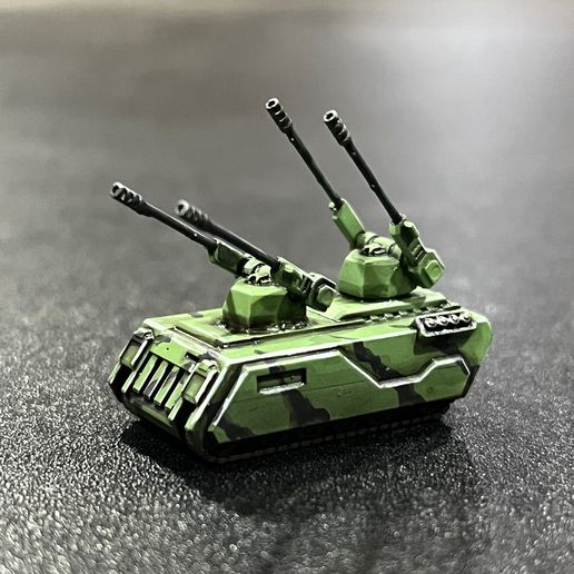 🪖 AA Tank (Kolibri)・Free STL File for ・Cults