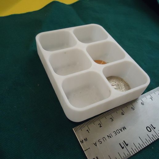 🤏 Small Bead Sorting Tray・Free STL File for ・Cults