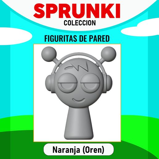 STL file INCREDIBOX SPRUNK / Oren 🧸 ・3D printing model to download・Cults