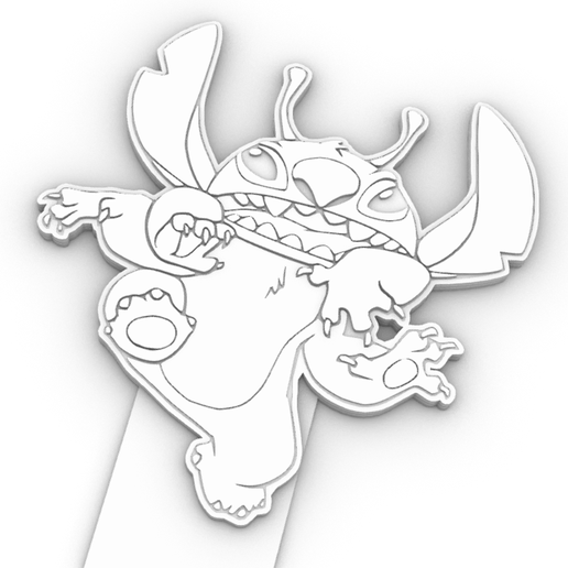 leroy stitch coloring pages