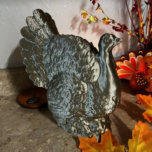 🦃 Thanksgiving Turkey・Free STL File for 3D printing・Cults
