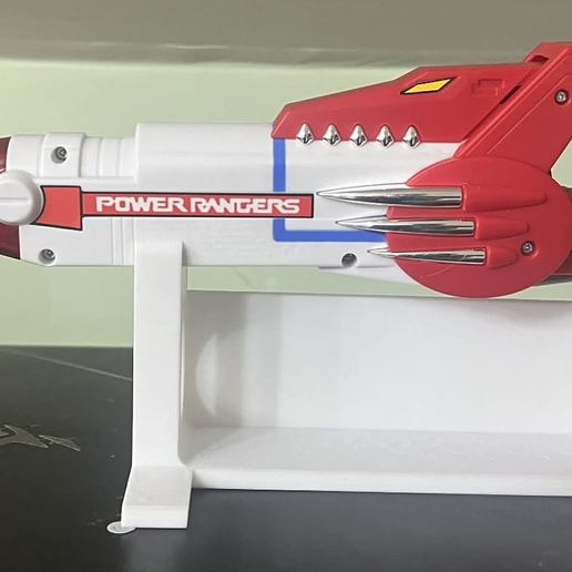 🦸 Mighty Morphin Power Rangers Re-Ignition Blade Blaster Stand・Free STL ...