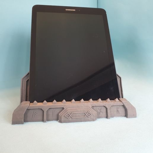 🐉 Medieval Fantasy Tablet Holder・ OBJ File for ・Cults