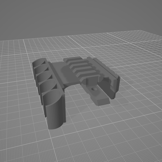 🔧 Hds 68 ammo-rail system・ STL File for 3D printing・Cults