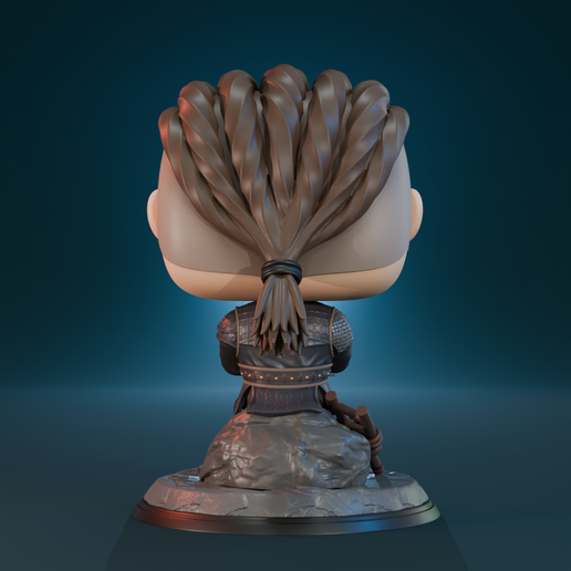 🆕 Ivar "The Boneless" - Vikings・ 3D File for 3D printing・Cults