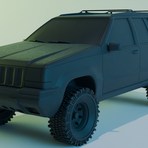 🚗 JEEP CHEROKEE ZJ・ STL File for 3D printing・Cults