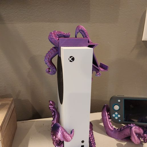 STL file Tentacle Controller Holder Xbox Series S 🐙 ・Design to download ...