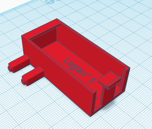 ♠️ SCX24 Gens Ace 400 battery tray・ STL File for ・Cults
